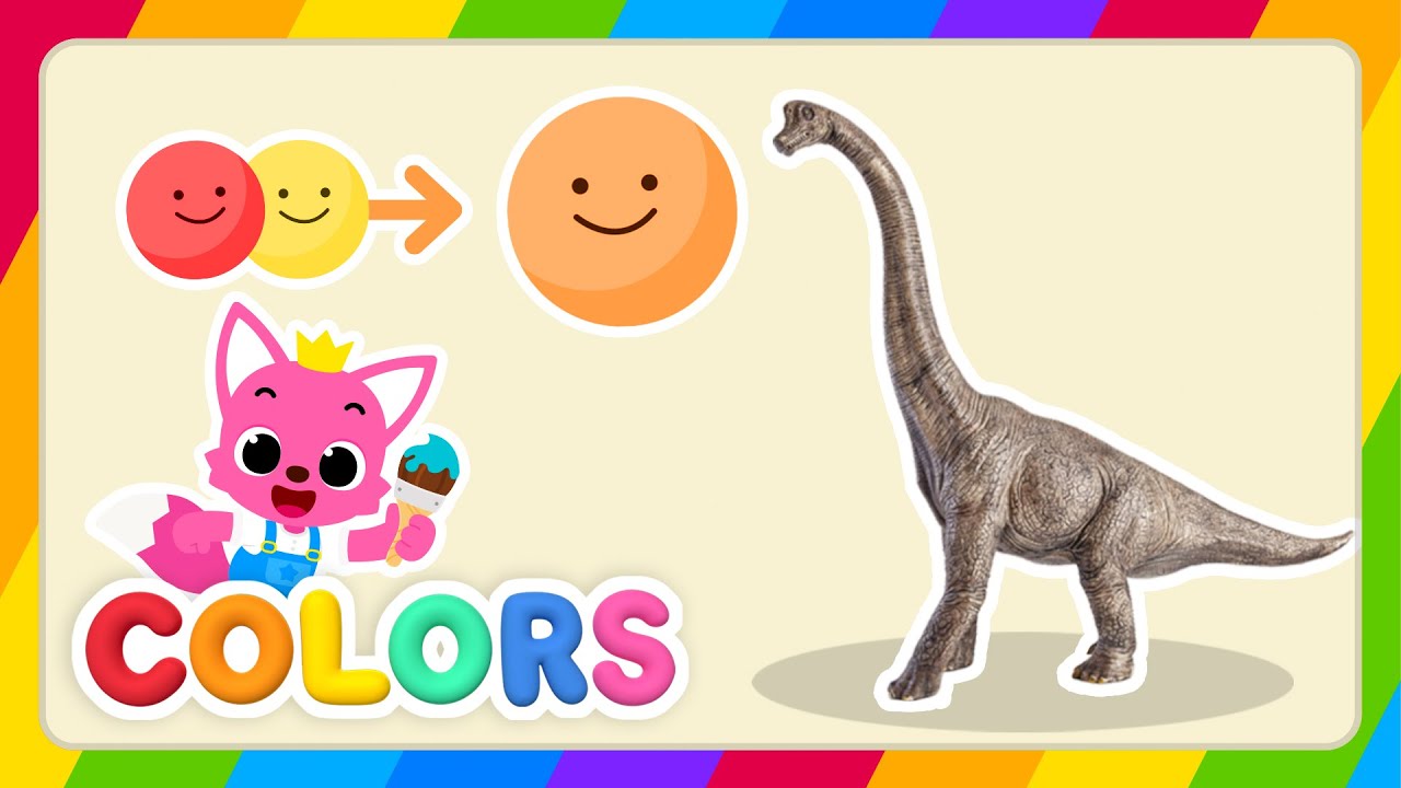 [New ] Surprise Bouncy Ball with Brachiosaurus | Dinosaurs colors for ...