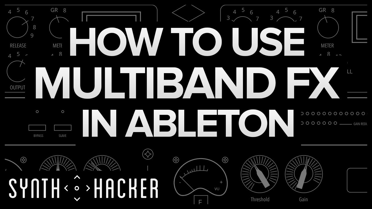 How to Use Multiband Processing in Ableton Live (Sound Design) - YouTube
