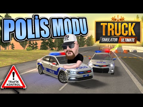 POLİS ARABASI MODU GELDİ // PASSAT POLİS DLC/MOD | TRUCK SIMULATOR ULTIMATE !!