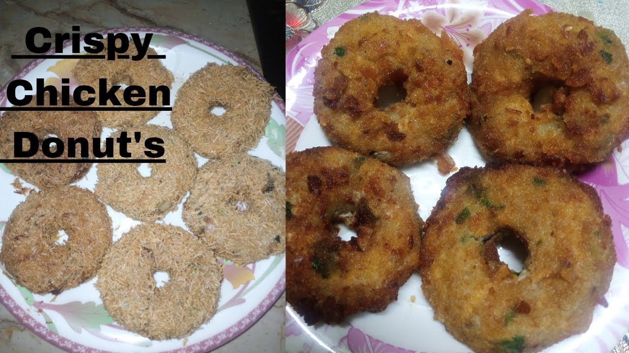 Crispy Chicken Donut in Mom Recipe||How to make Chicken donut||Life ...