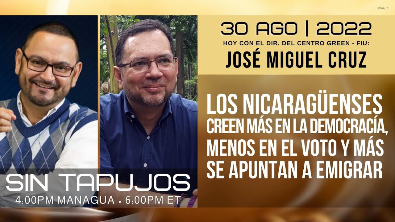 CAFE CON VOZ | Luis Galeano con José Miguel Cruz | 30-Agosto-2022 - YouTube