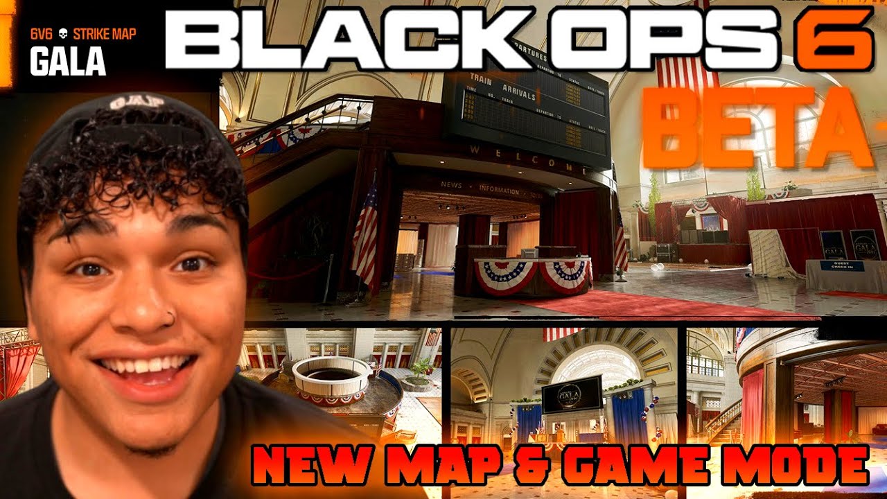 Black Ops 6 Beta NEW MAP - GALA! Game Mode: Face Off (PS5 Multiplayer ...