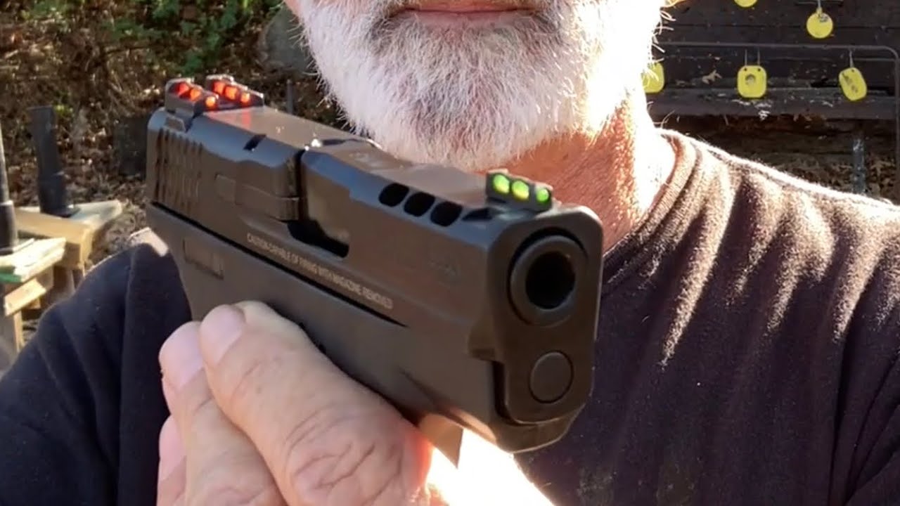Smith & Wesson M&P Shield Performance Center Range Review - YouTube