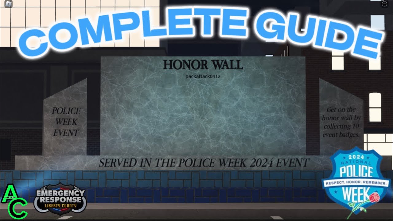 Complete Guide 2024: How To Complete The 2024 Erlc Badge Hunt! Erlc ...