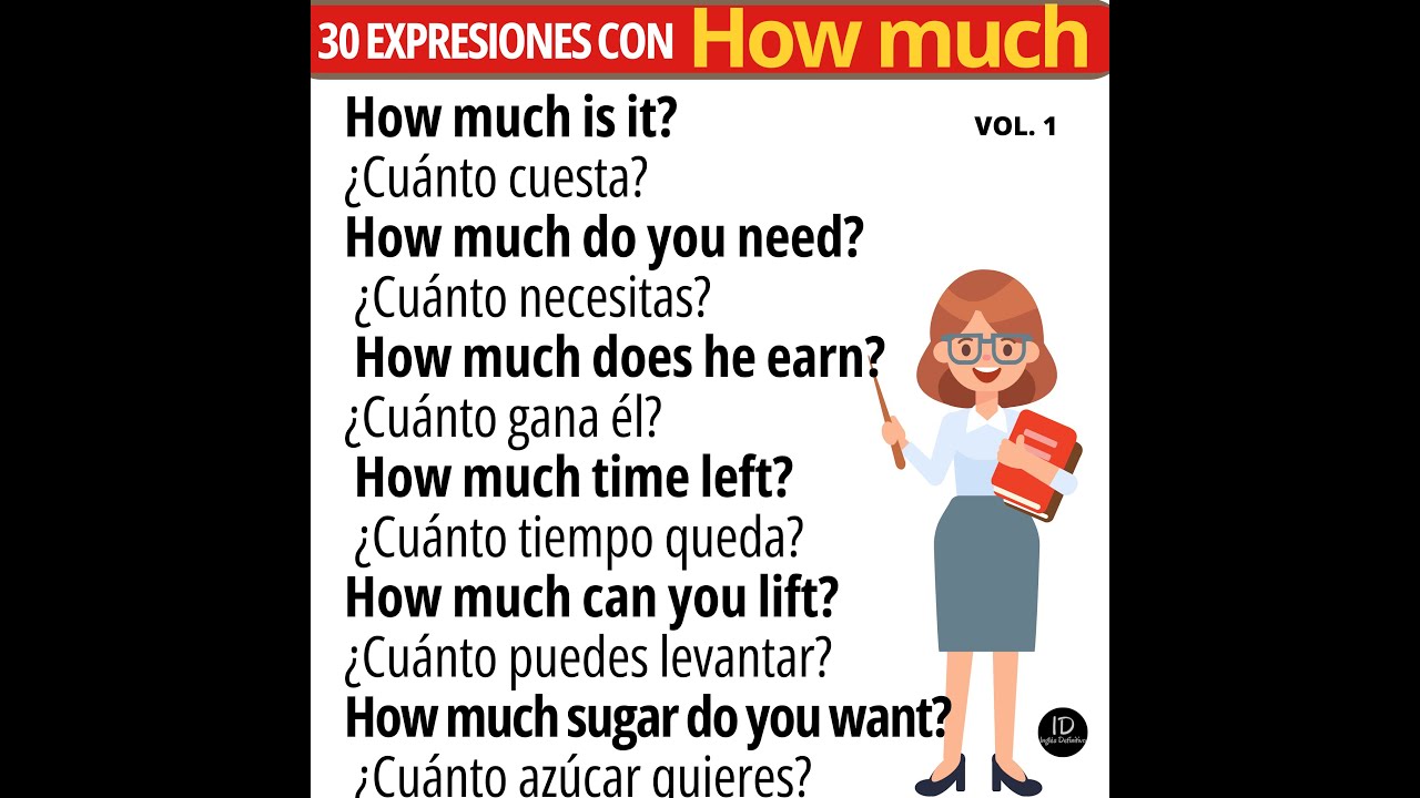 30 EXPRESIONES CON "How much" - YouTube
