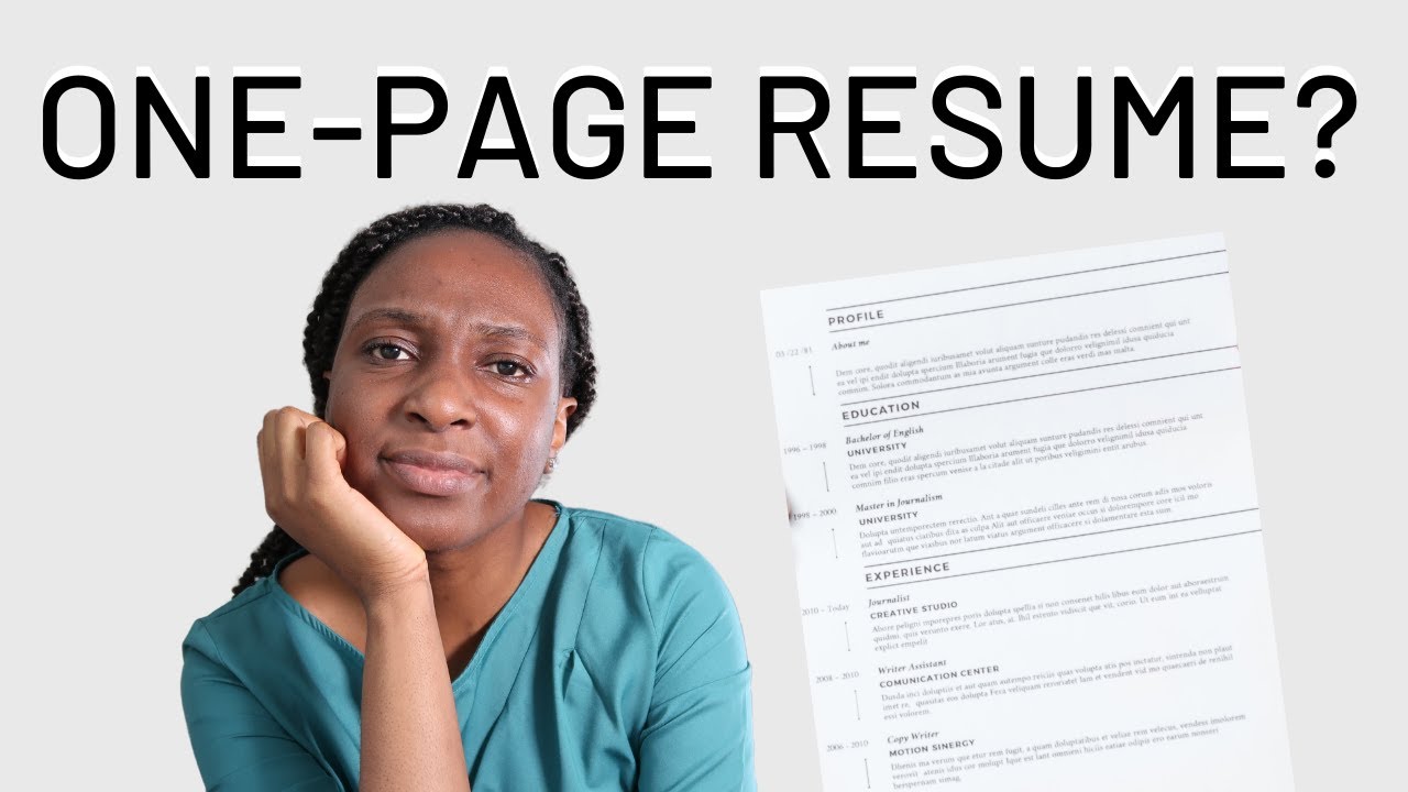 HOW TO WRITE A RESUME STEP BY STEP | The Basics Of A Winning Resume ...