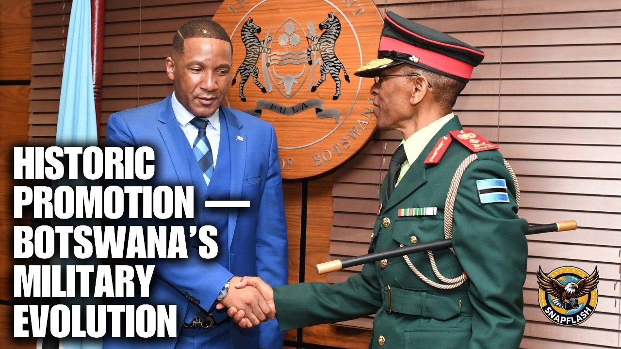 Duma Boko Promotes Mpho Mophuting to Botswana’s First Four-Star General ...