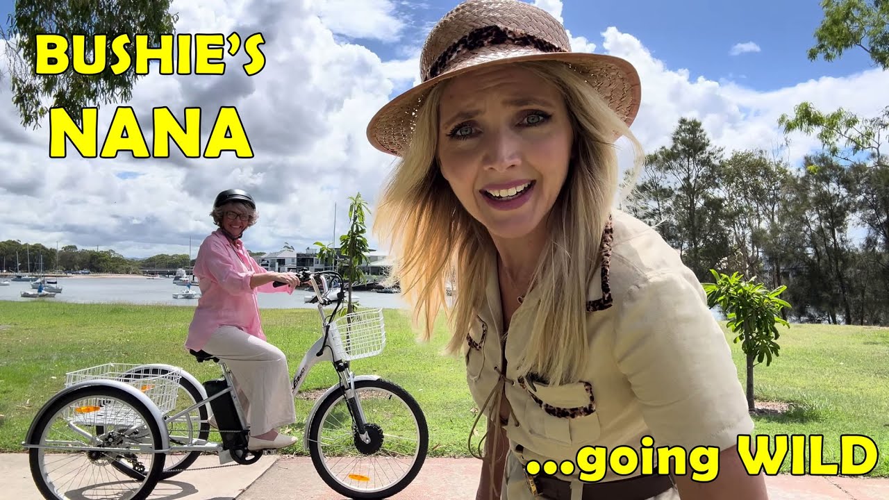 Bush Barbie Reviews the Ultimate Aussie Trike Bike! 🚴‍♂️😂 #BUSHBARBIE ...