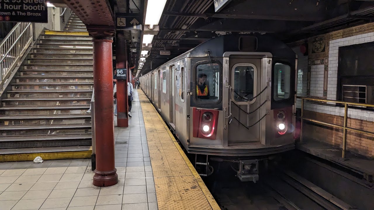 NYC Subway: R142 Transfers on the 1 Line at Dyckman St and 96 St - YouTube
