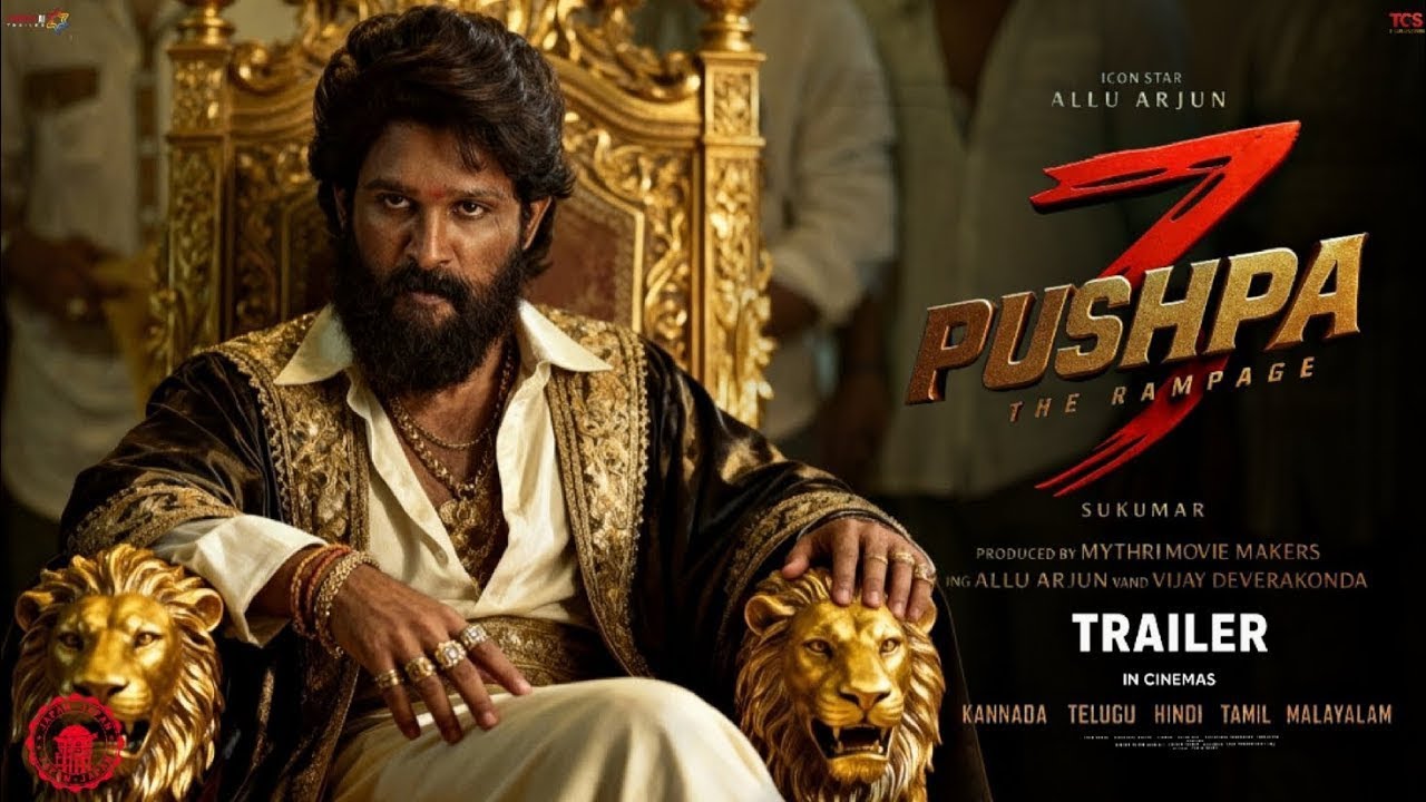 Pushpa 3 : The Rampage - Trailer | Allu Arjun | Vijay Deverakonda ...