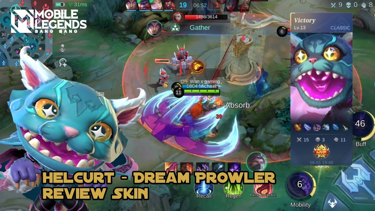Helcurt Dream Prowler Starlight Skin Review & Gameplay - YouTube