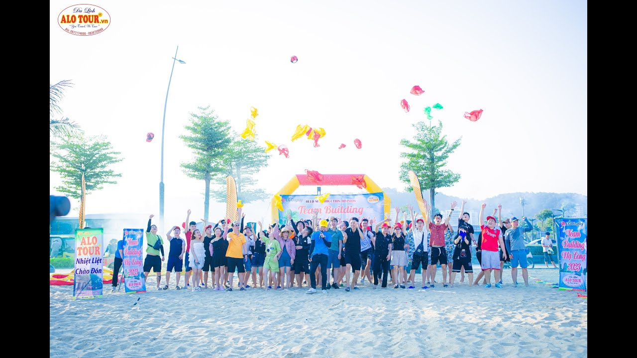 LG DISPLAY TEAM BUILDING - YouTube