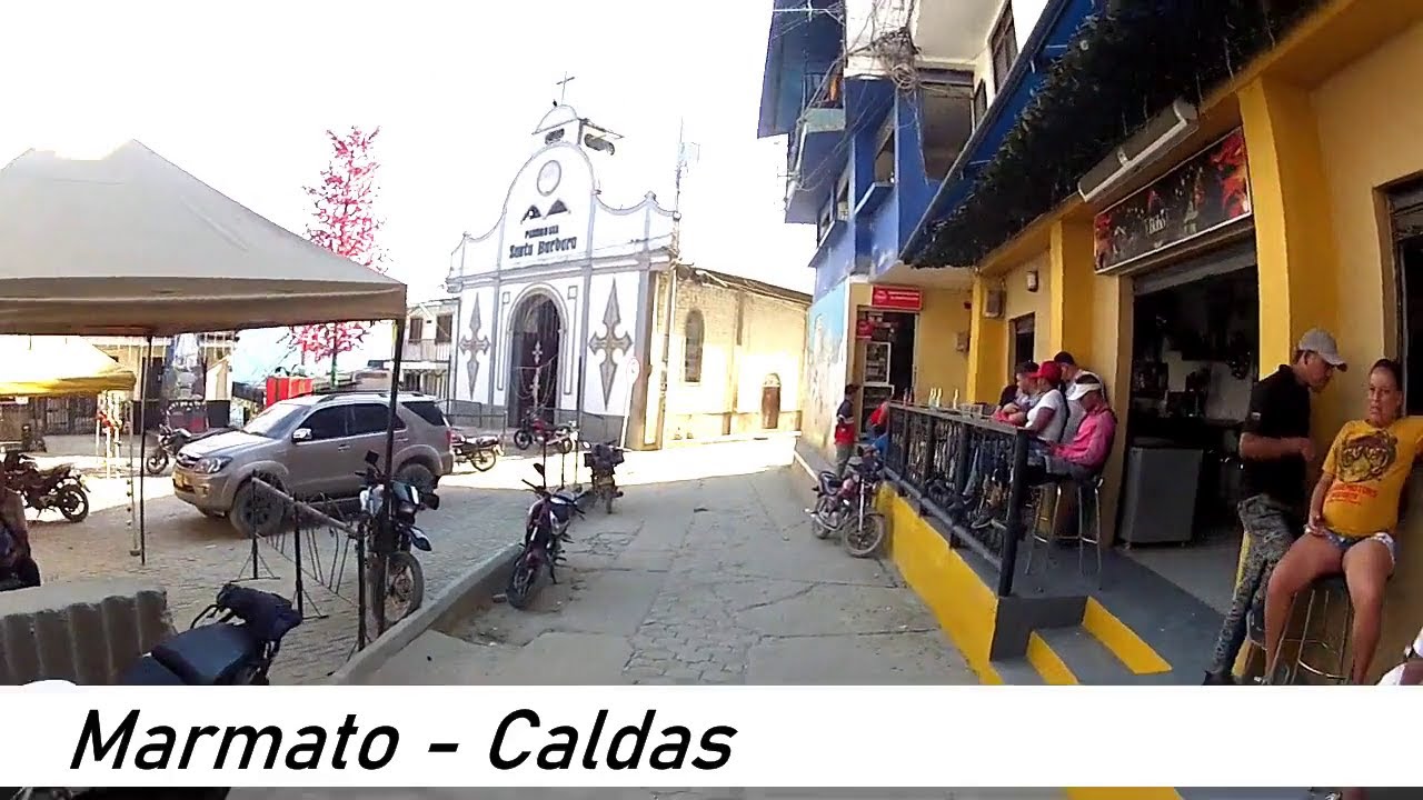 53 Marmato - Caldas 2/2 Tour en moto por Colombia. - YouTube