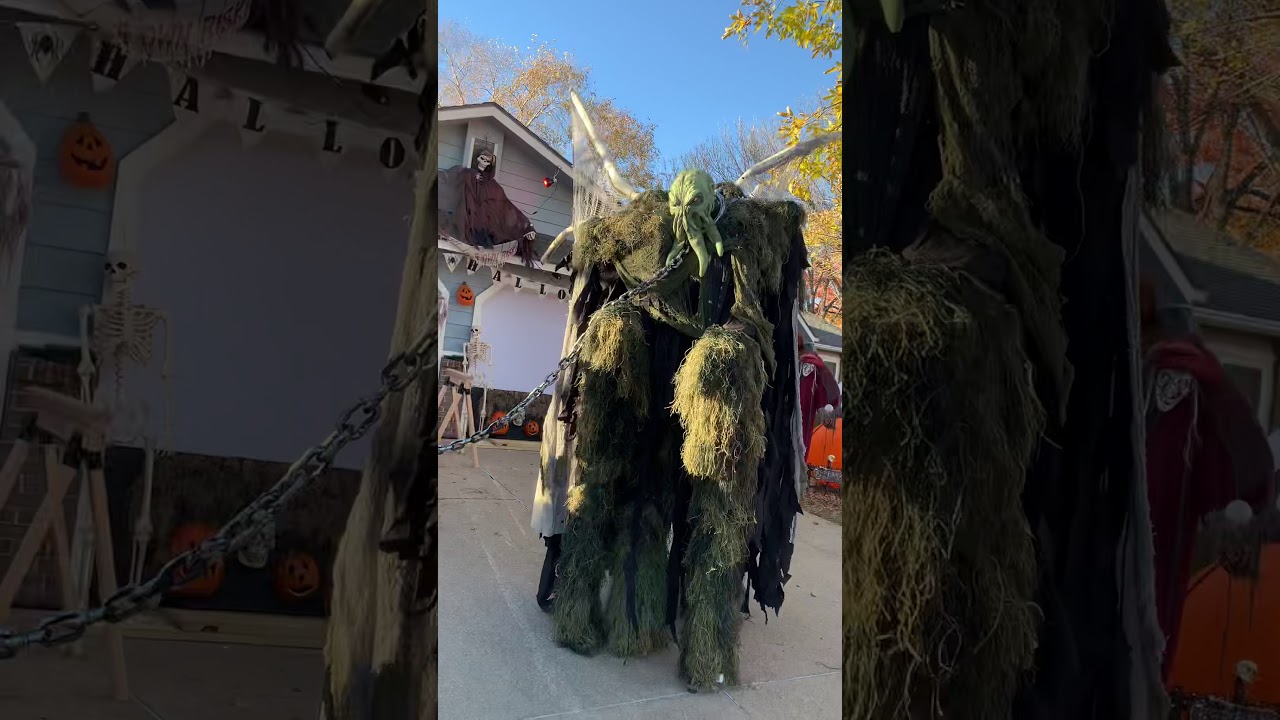 Swamp Monster - Halloween Costume DIY - YouTube