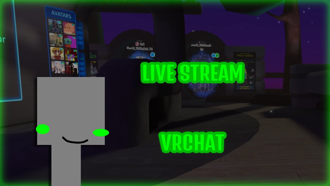 Playing VRChat (LIVE) - YouTube