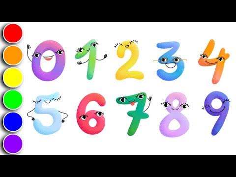 One two three, kids rhymes, 12345 Numbers, 1 to 100 counting, learn to count, 123, Numbers song ...