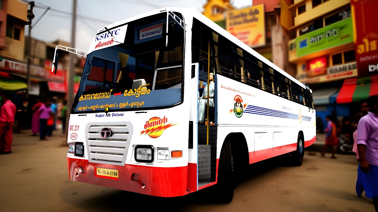 Iam Speed.!The Lightning Express Of Kerala Srtc|Realistic UltraFast ...