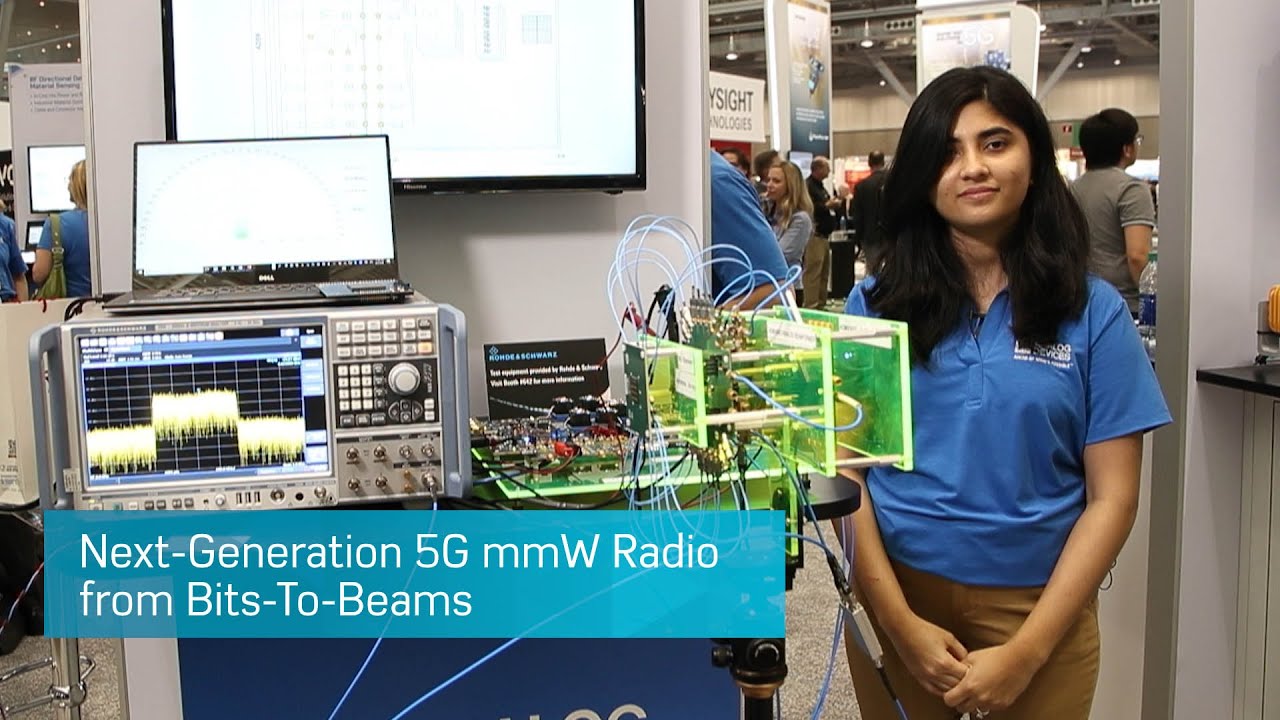 Analog Devices' Next Generation 5G mmW Radio from Bits-To-Beams - YouTube