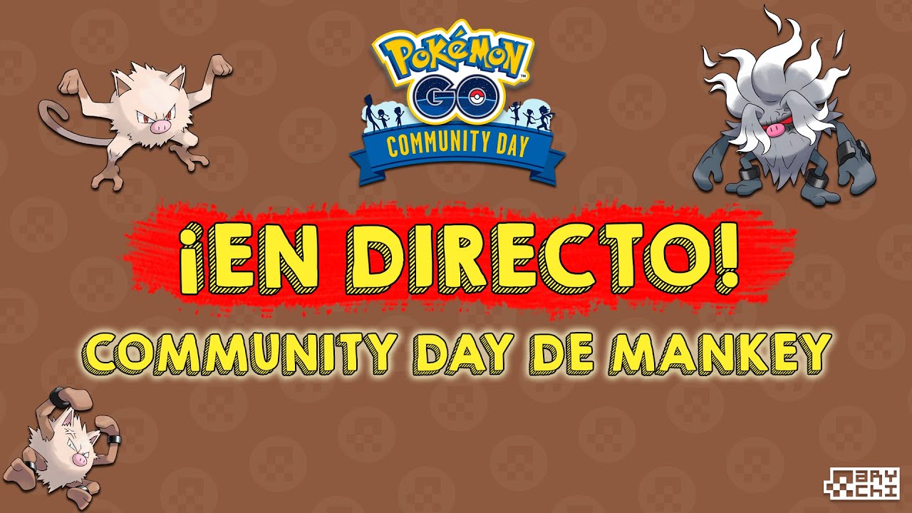 🚨 ¡VIVO! - Community Day de Mankey 🚨 - YouTube