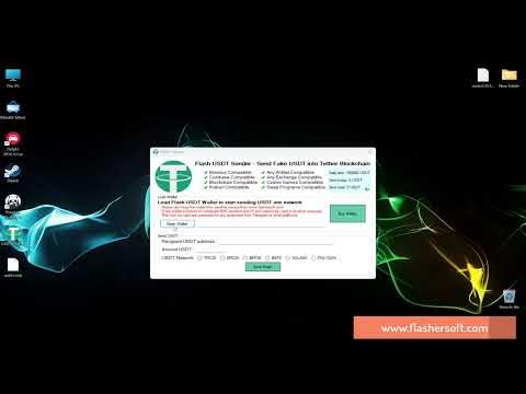 USDT $ Flash Sender Flash Tether Sender Pro V3 0 USDT $ Flash Software - YouTube