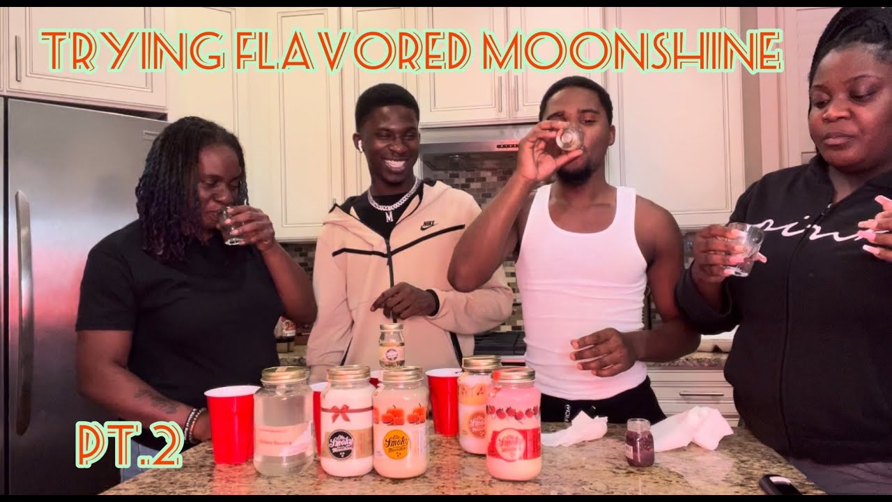 Holiday Moonshine trying pt. 2 | White Chocolate Strawberry | Mountain Java | Pumpkin spice ...