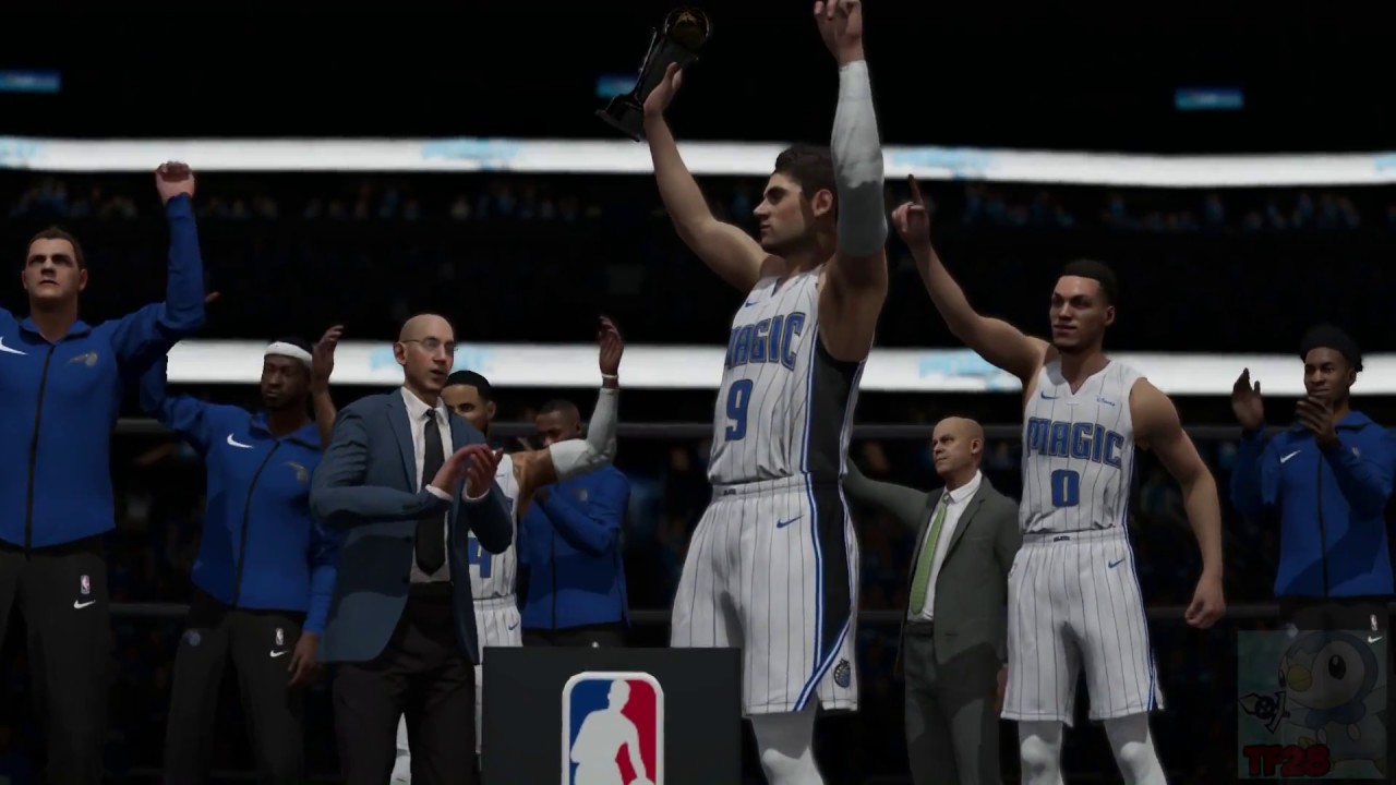 NBA Live 19 - Orlando Magic Championship Celebration - YouTube