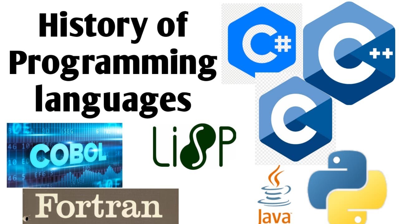 History of Programming Languages in Hindi - YouTube
