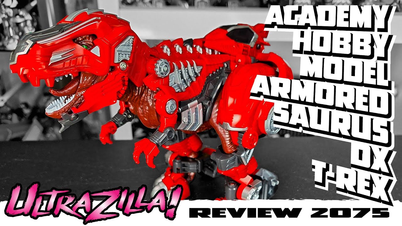 ARMORED SAURUS DX T-REX | Review 2075 - YouTube