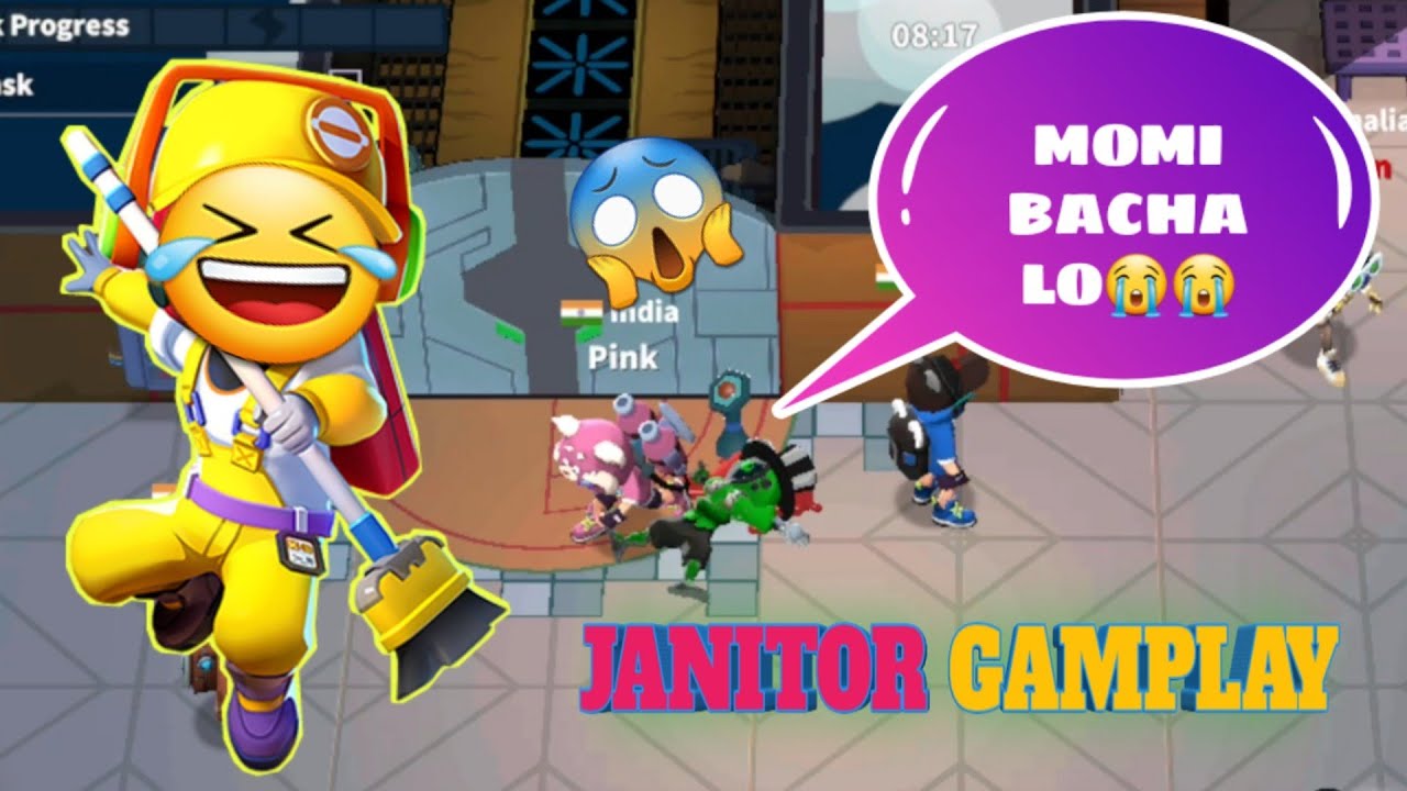 Janitor Gamplay Super Sus funny moment 😂 don't miss || Mr Sanju Gaming ...
