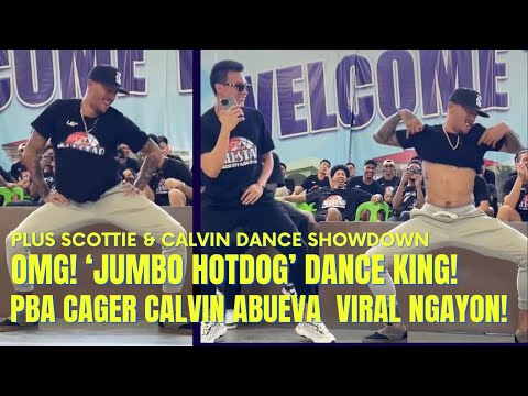 OMG! Viral ‘Jumbo Hotdog’ Dance Showdown of PBA cagers Calvin Abueva ...