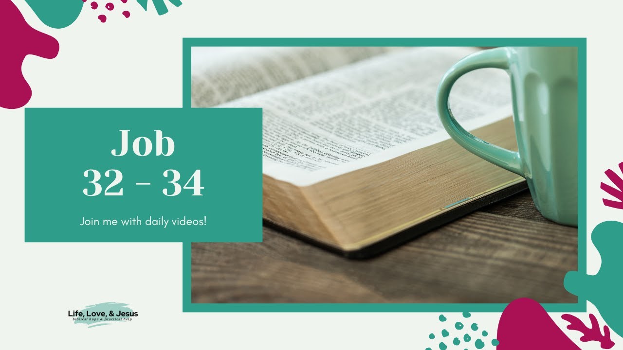 Job 32 to 34, Read the Bible With Me - YouTube