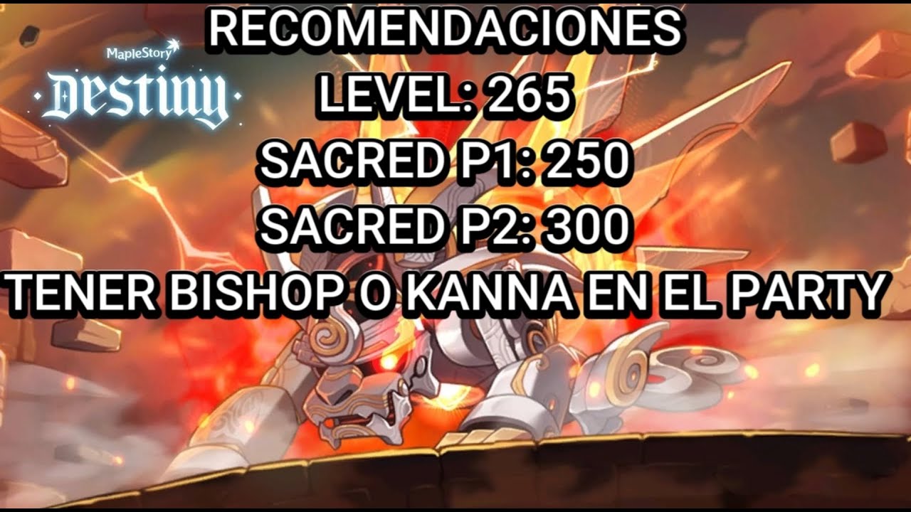 MAPLESTORY - GUIA DE KALOS EN ESPAÑOL + FMA Y TIPS - YouTube