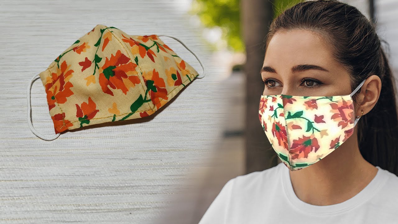 Make Fabric Face Mask at home | Beginner tips for making Mask | Easy ...