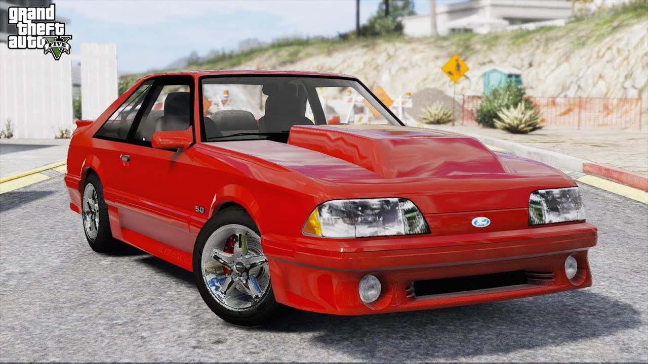 GTA 5 - Ford Mustang Fox Body - YouTube