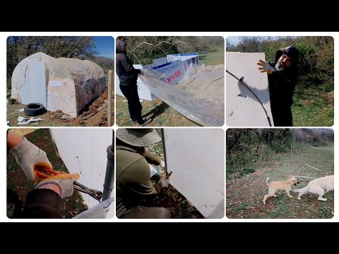 💵 NERDEYSE BEDAVA 💵 / KOLAY ÇADIR YAPIMI/Easy tent making/ 簡易帳篷搭建 / EINFACHER ZELTBAU