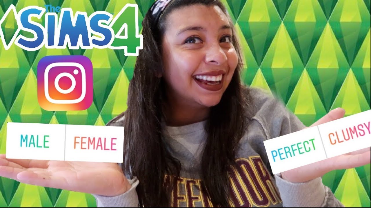 MY INSTAGRAM FOLLOWERS CREATE MY SIM | The Sims 4 - YouTube