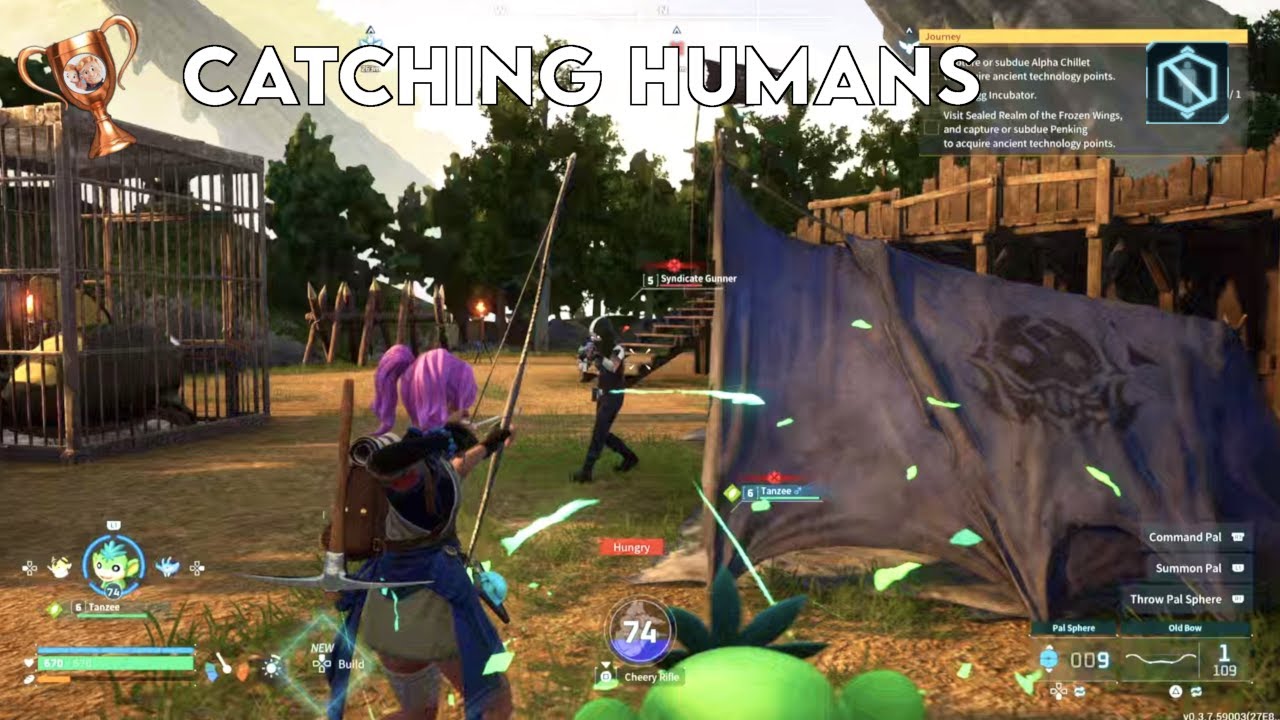 Inhuman Act, Catching Humans - PALWORLD - YouTube