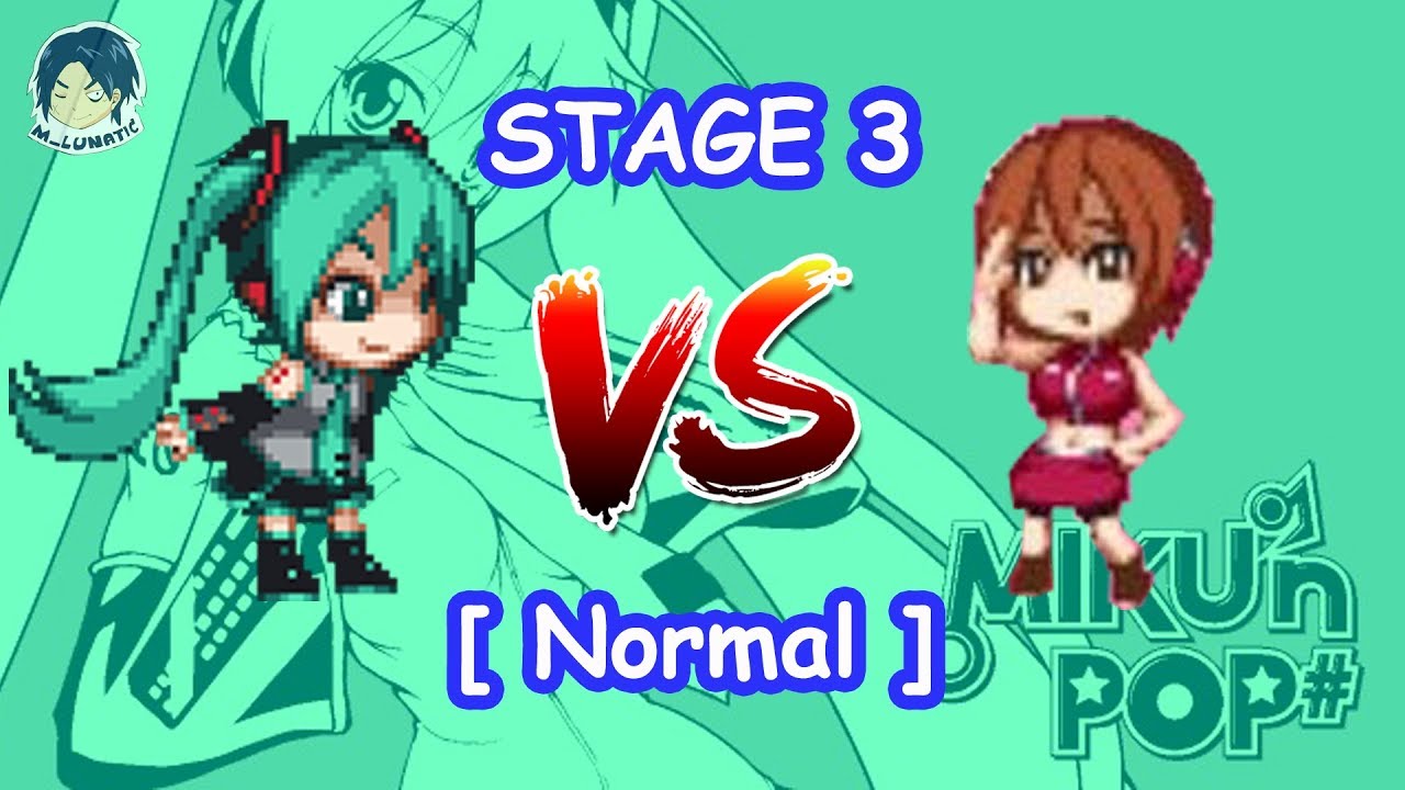 Miku'n Pop - Miku [Normal] Stage 3 - เมโกะของผมเอง - YouTube