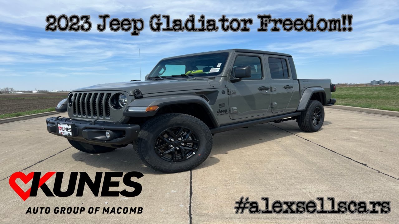 2023 Jeep Gladiator Freedom - YouTube