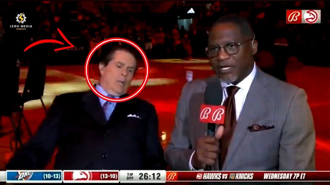 Video: Hawks Announcer Bob Rathbun scary On-air Medical Emergency - YouTube