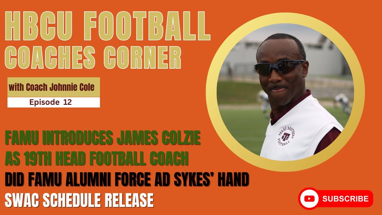 HBCU Coaches Corner with Johnnie Cole - YouTube