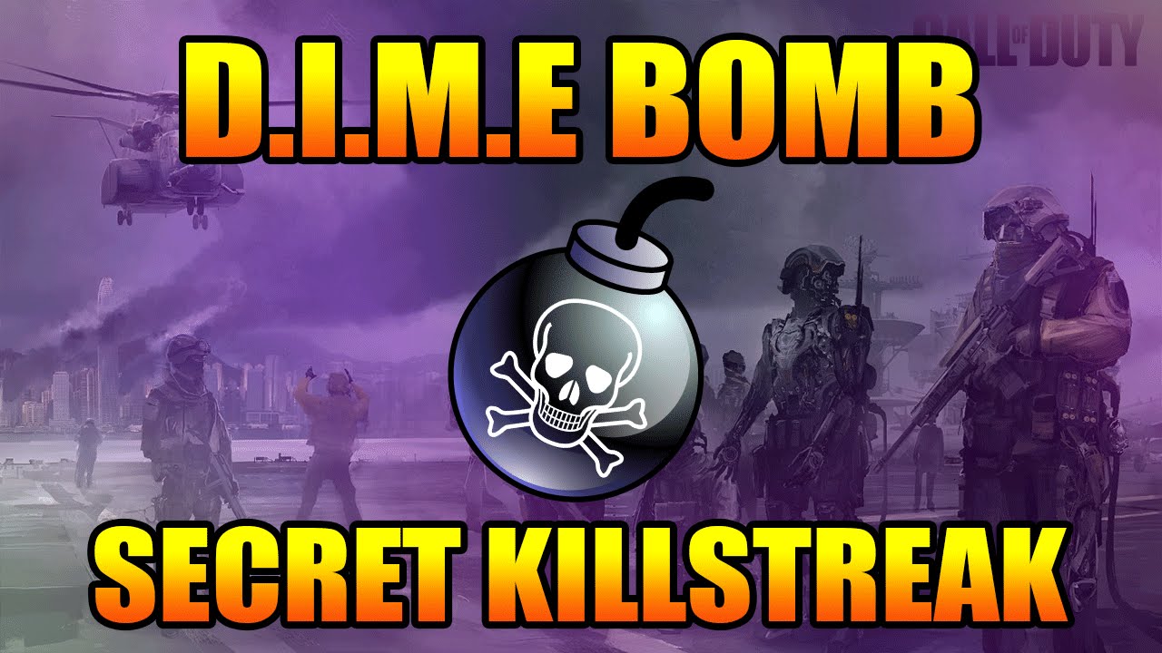 CALL OF DUTY 2016 "DIME BOMB" SECRET KILLSTREAK THEORY - COD 2016 ...