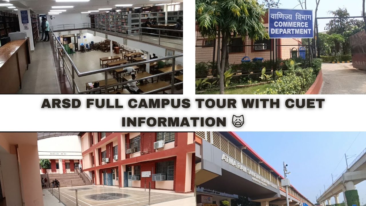 ARSD campus | all you need to know | rc vlogs #vlog #du - YouTube