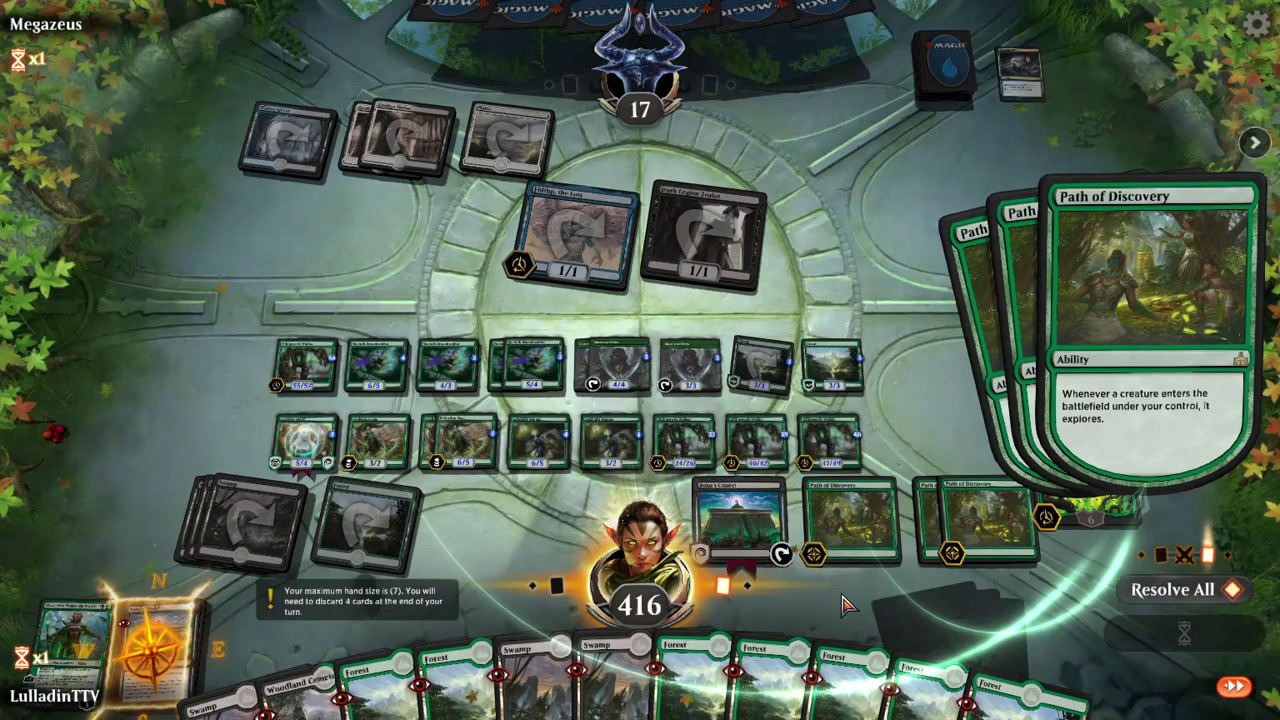 Magic the Gathering: Arena COMBO | Bolas Citadel + Path of Discovery ...