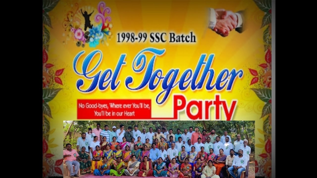 10th Class get together ZPHS Annaram N - YouTube