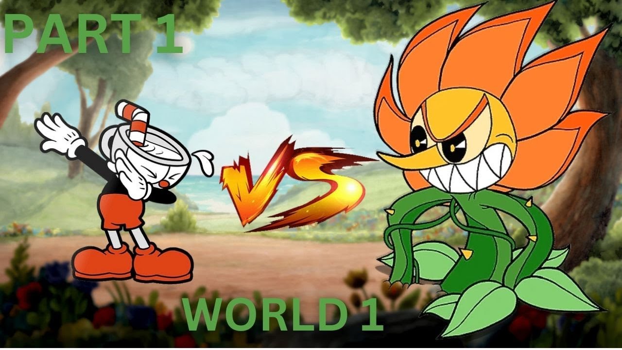 CupHead walkthrough , World 1 - YouTube