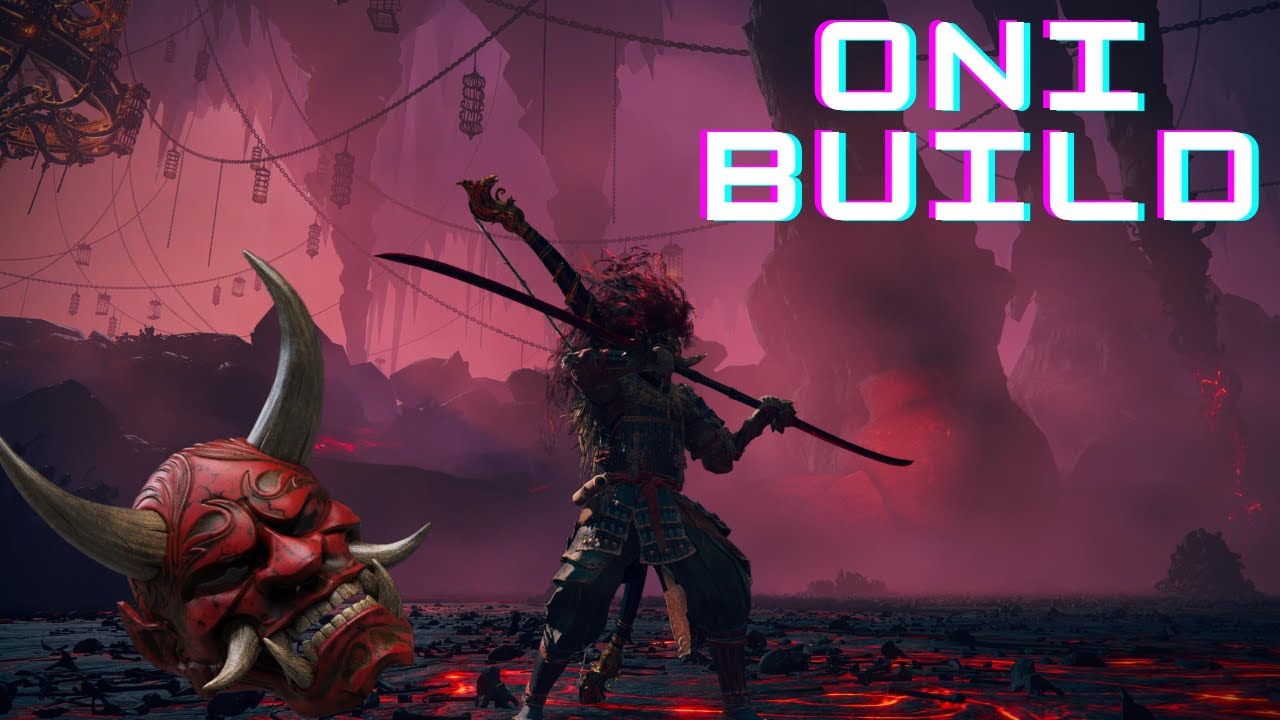 ELDEN RING - BUILD DE ONi DEMONIO GUERREIRO - YouTube
