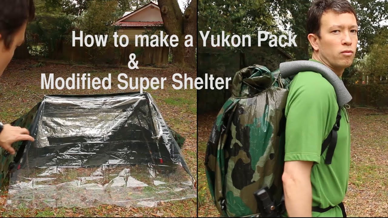 Yukon Pack & Super Shelter - YouTube