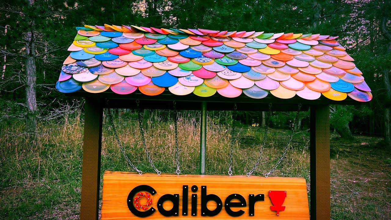 My NEW Favorite Place..... Caliber Disc Golf Course - YouTube