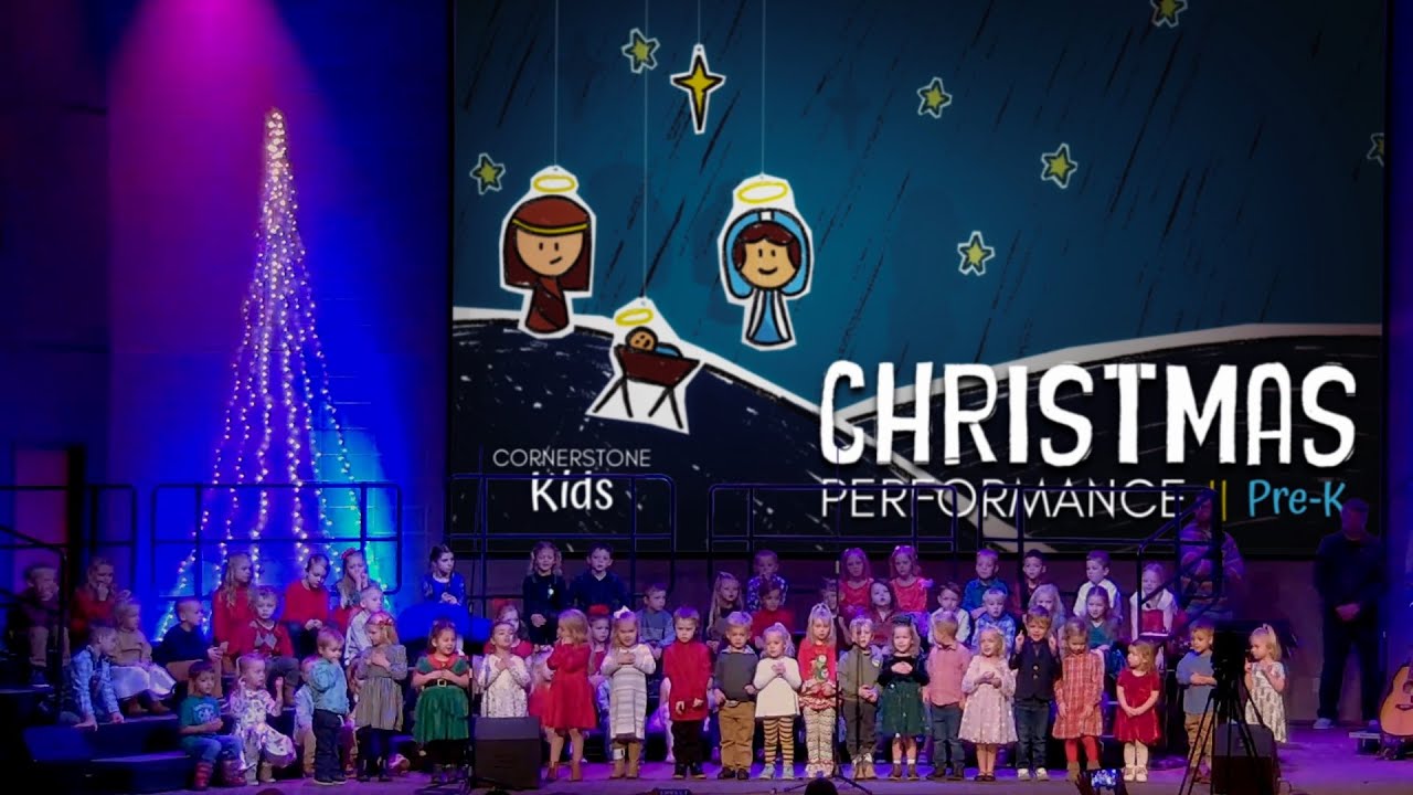 Kids Christmas Performance // 3yrs-K - YouTube
